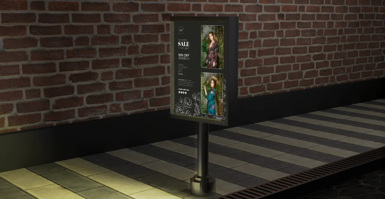 Fashion Outdoor Street Billboard Poster | Case Studies | Uniorbit